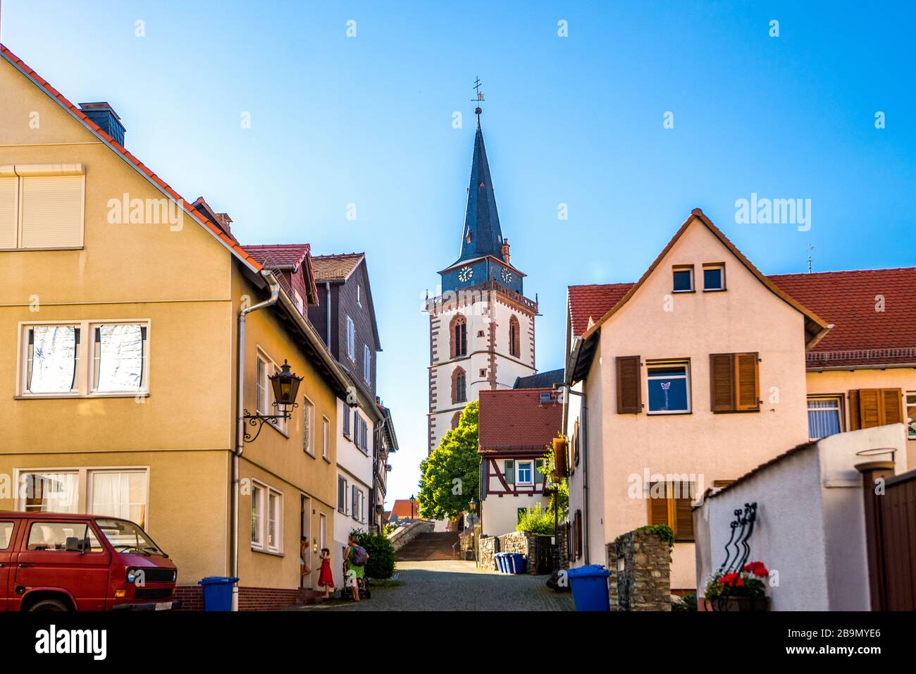 Historical city of Oberursel, Germany Stock Photo - Alamy
