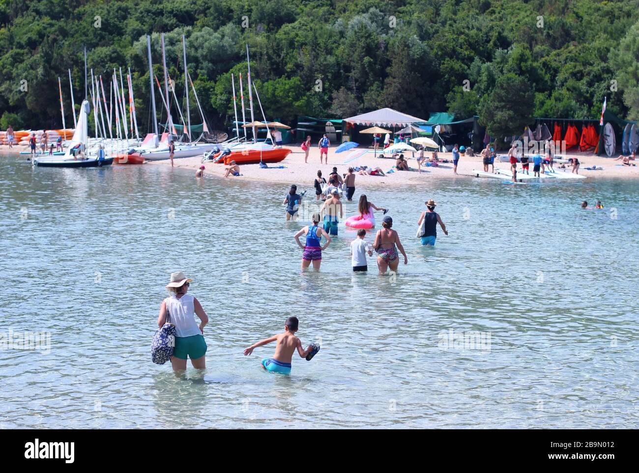 Bella Vraka beach, Sivota - Greece Stock Photo - Alamy