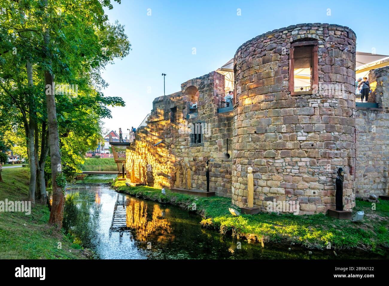Castle in Bad Vilbel, Nidda, Germany Stock Photo - Alamy