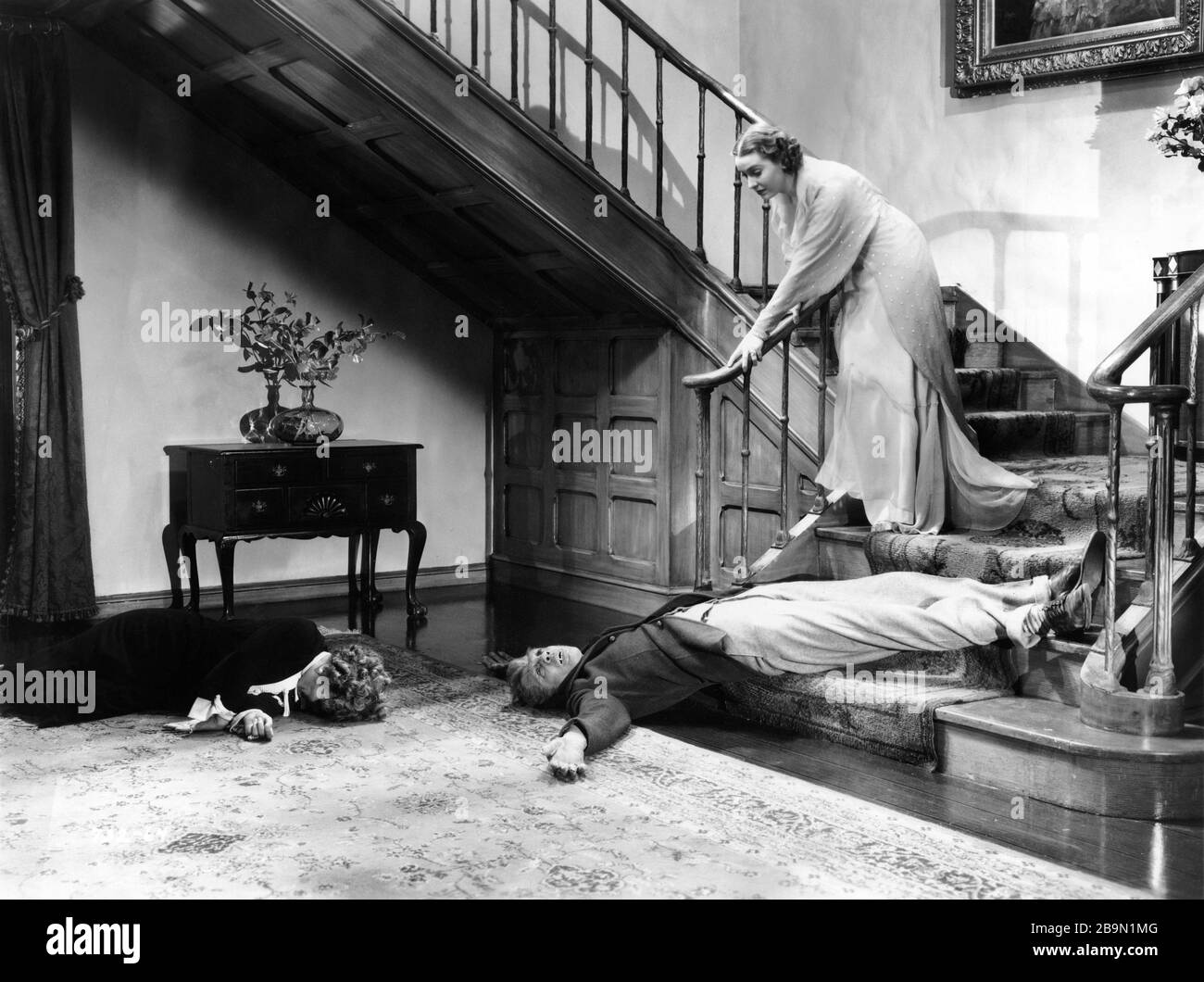 SPRING BYINGTON as Miss Ettie Coombes HENRY HULL as Dr. Wilfred Glendon ...