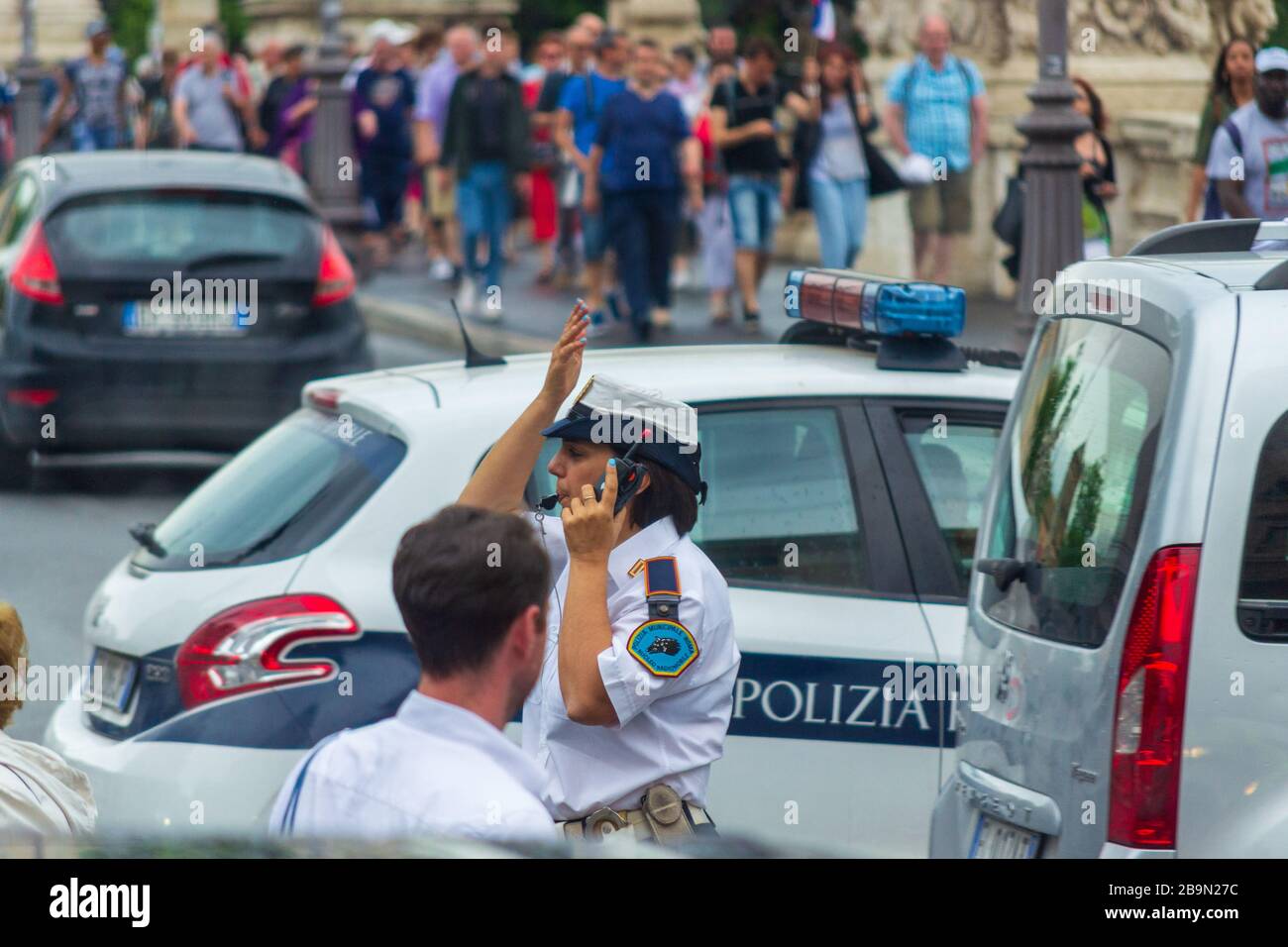 Italy Police Female High Resolution Stock Photography and Images - Alamy