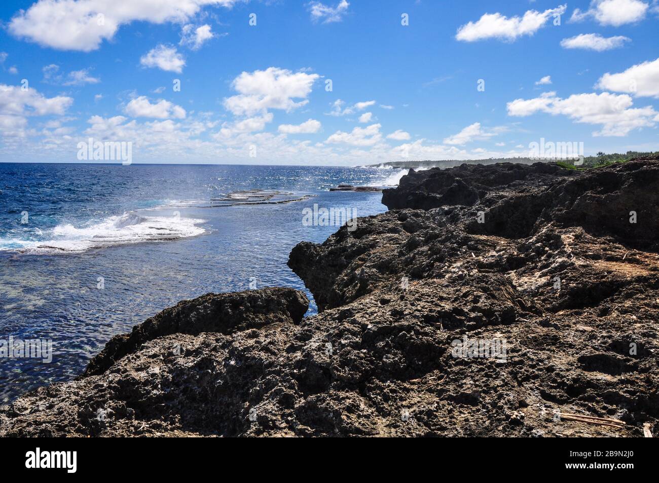 Mapu’a ‘a Vaea Blowholes Stock Photo - Alamy