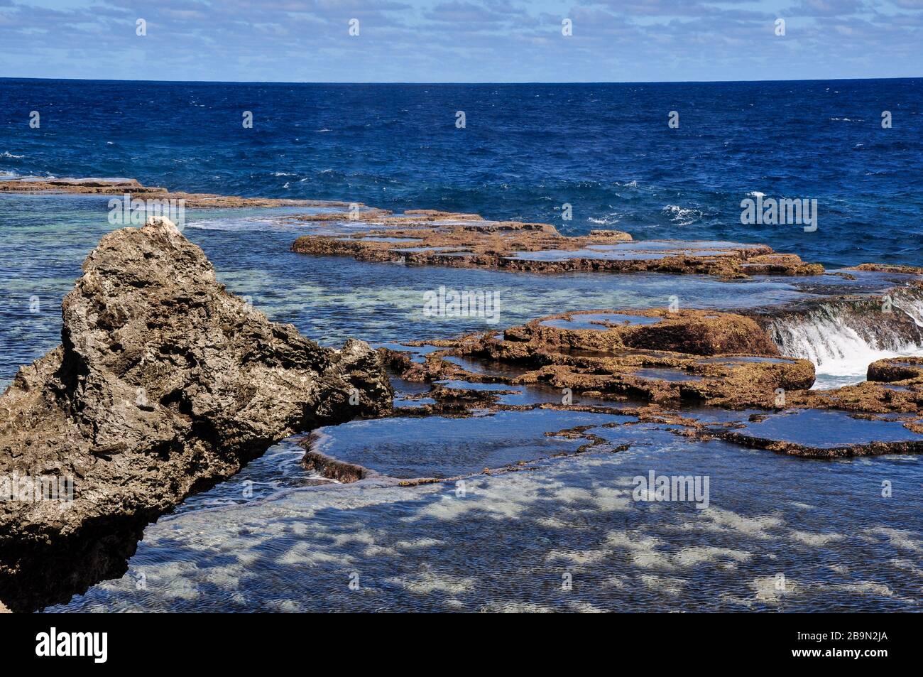 Mapu’a ‘a Vaea Blowholes Stock Photo - Alamy