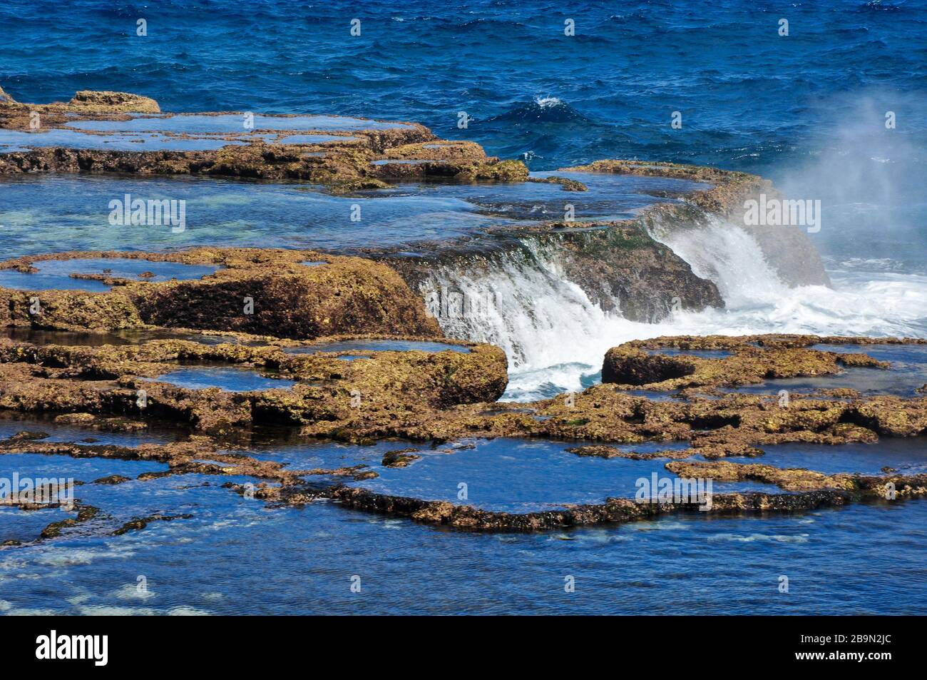 Mapua vaea blowholes hi-res stock photography and images - Alamy