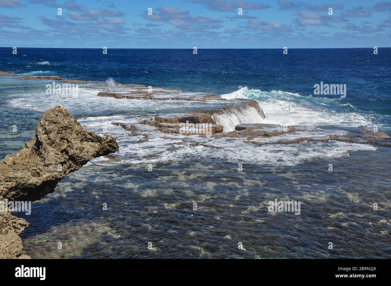 Mapu’a ‘a Vaea Blowholes Stock Photo - Alamy