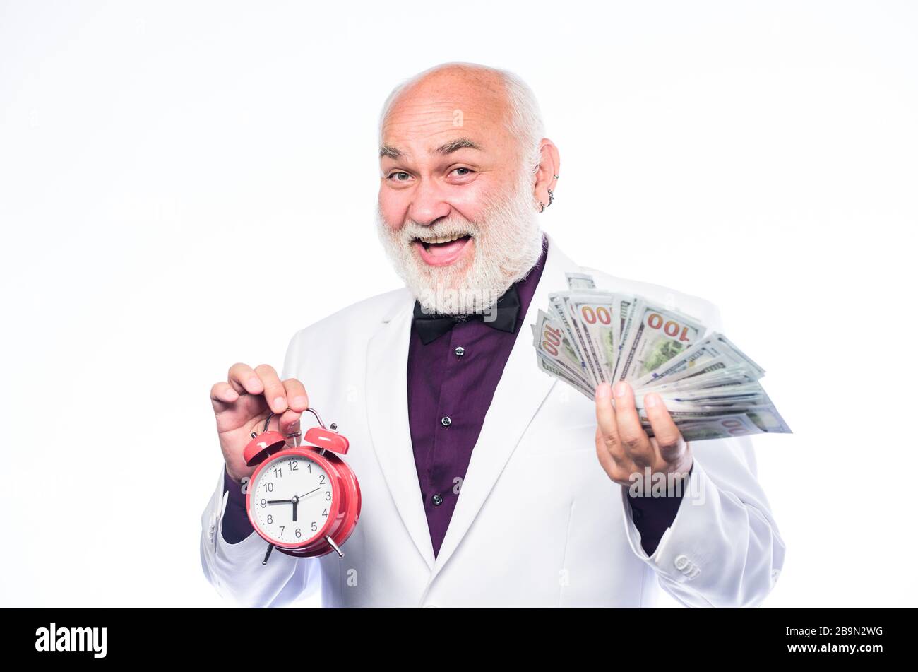 Successful Businessman Money