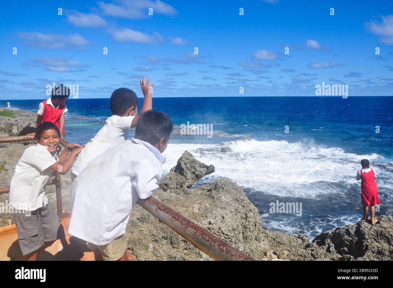 Mapua vaea blowholes hi-res stock photography and images - Alamy