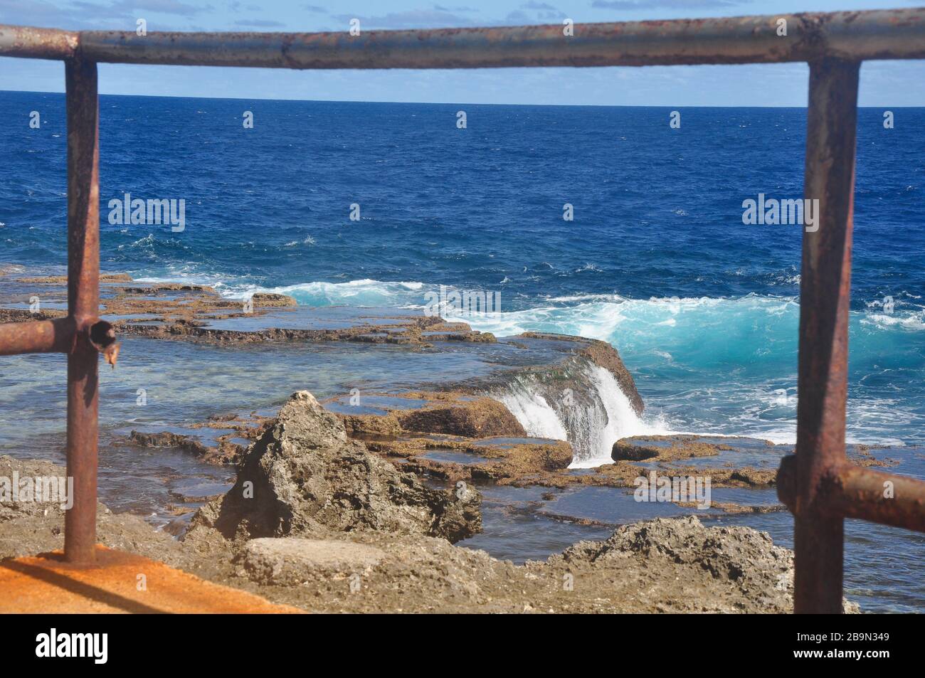 Mapu’a ‘a Vaea Blowholes Stock Photo - Alamy