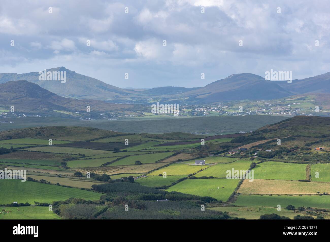 Fields of Inishowen Stock Photo - Alamy