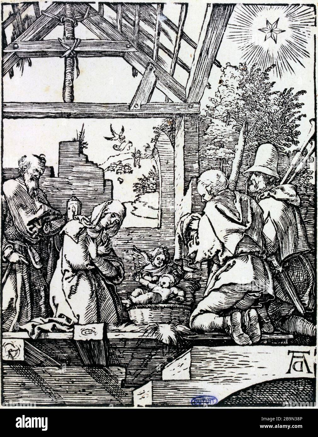 SMALL PASSION: THE NATIVITY Albrecht Durer (1471-1528). "La Petite ...