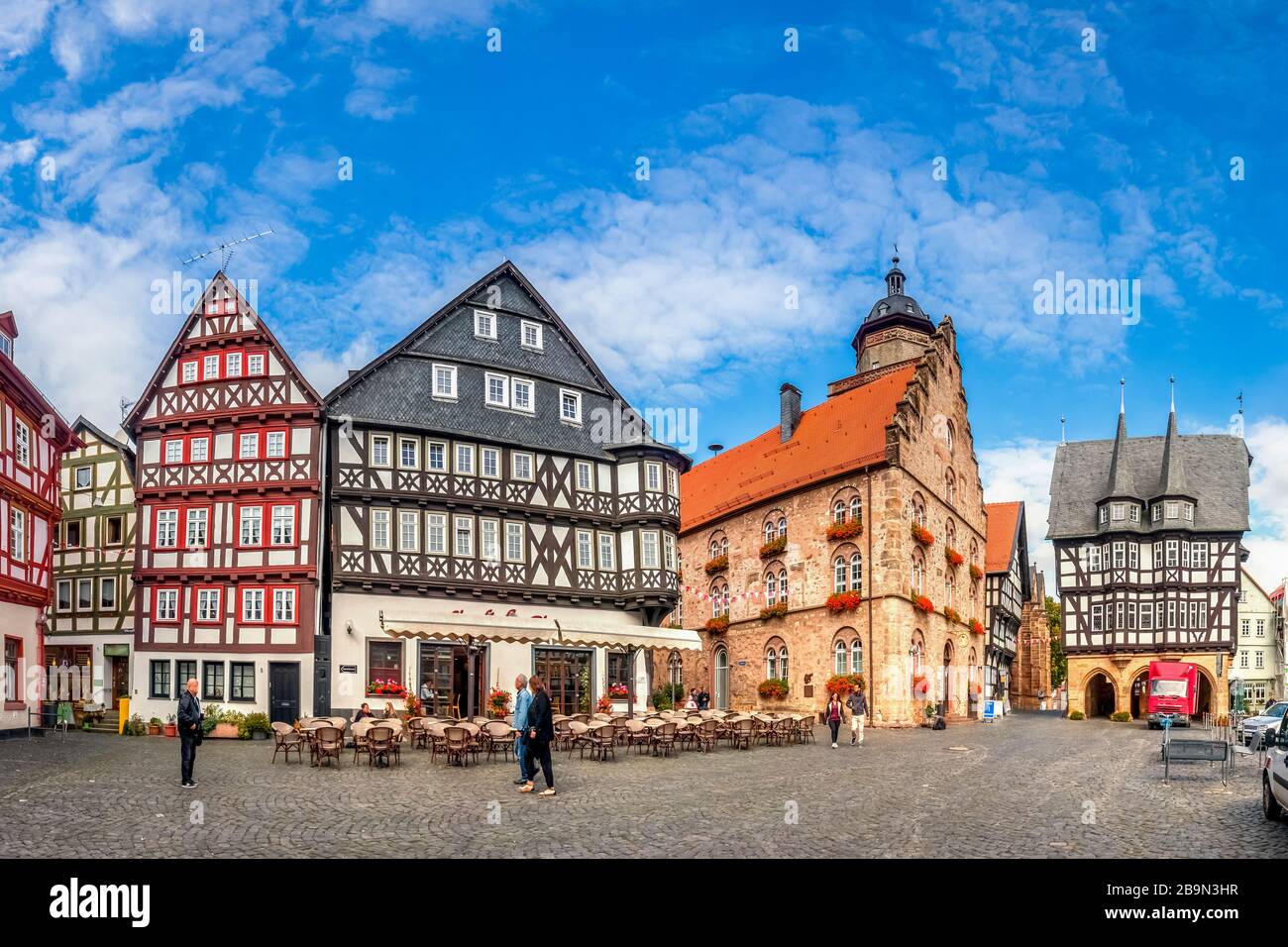 City hall in alsfeld hi-res stock photography and images - Alamy