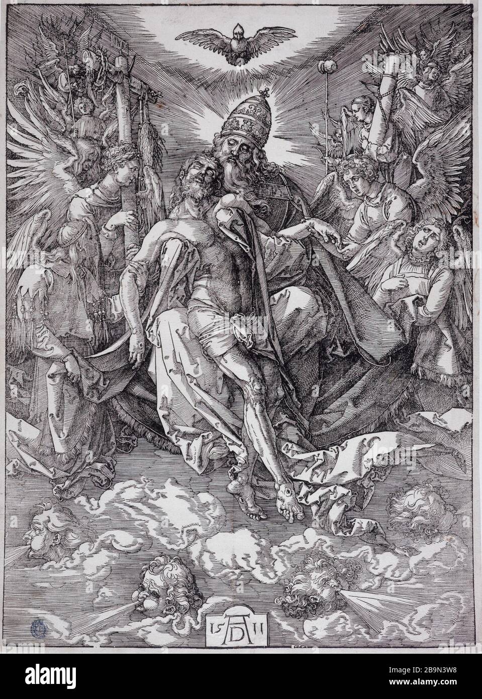 THE HOLY TRINITY 122 BARTSCH Albrecht Dürer (1471-1528). "La Sainte ...