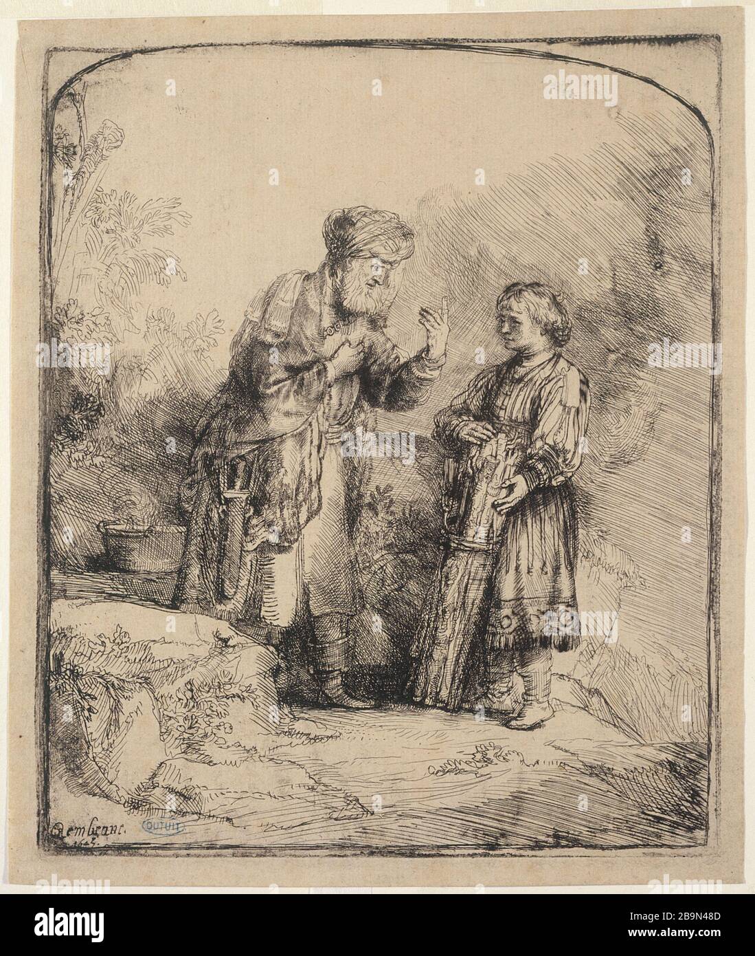 Abraham isaac old testament hi-res stock photography and images - Alamy