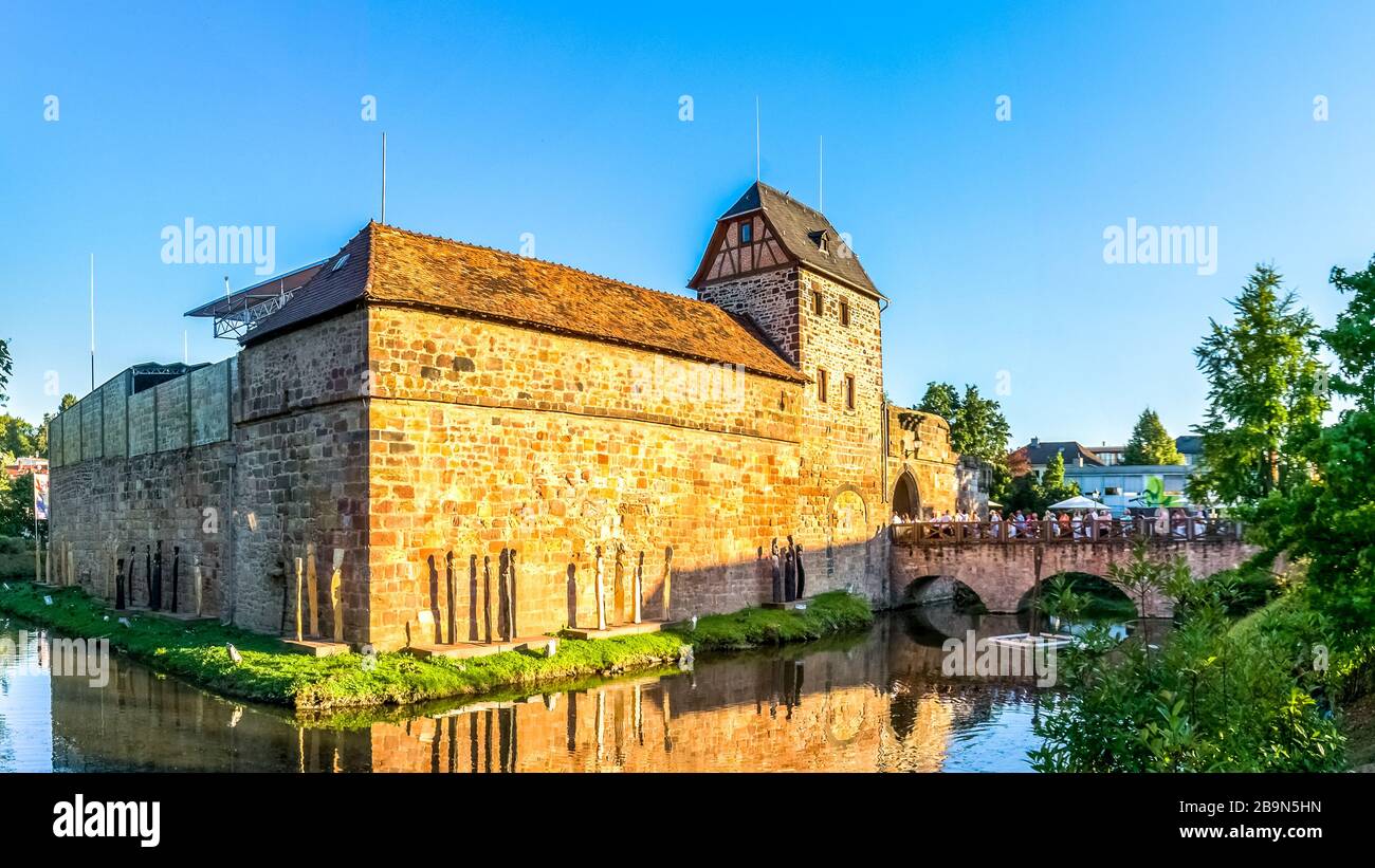 Castle in Bad Vilbel, Nidda, Germany Stock Photo - Alamy