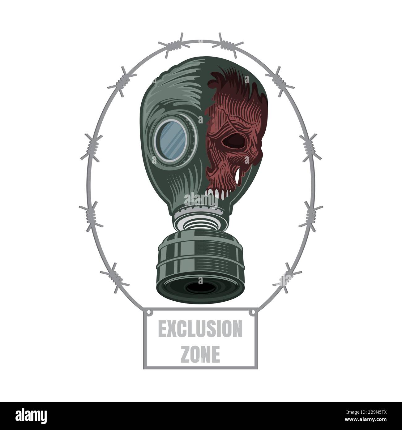 Chernobyl gas mask Stock Vector Images - Alamy