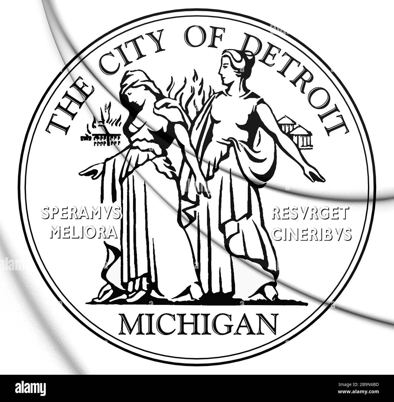 Usa cartoon flag Black and White Stock Photos & Images - Alamy