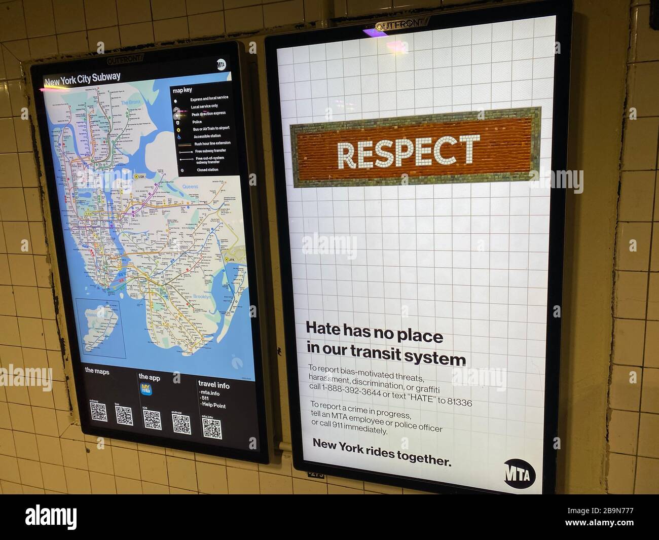 Mta subway map hi-res stock photography and images - Alamy