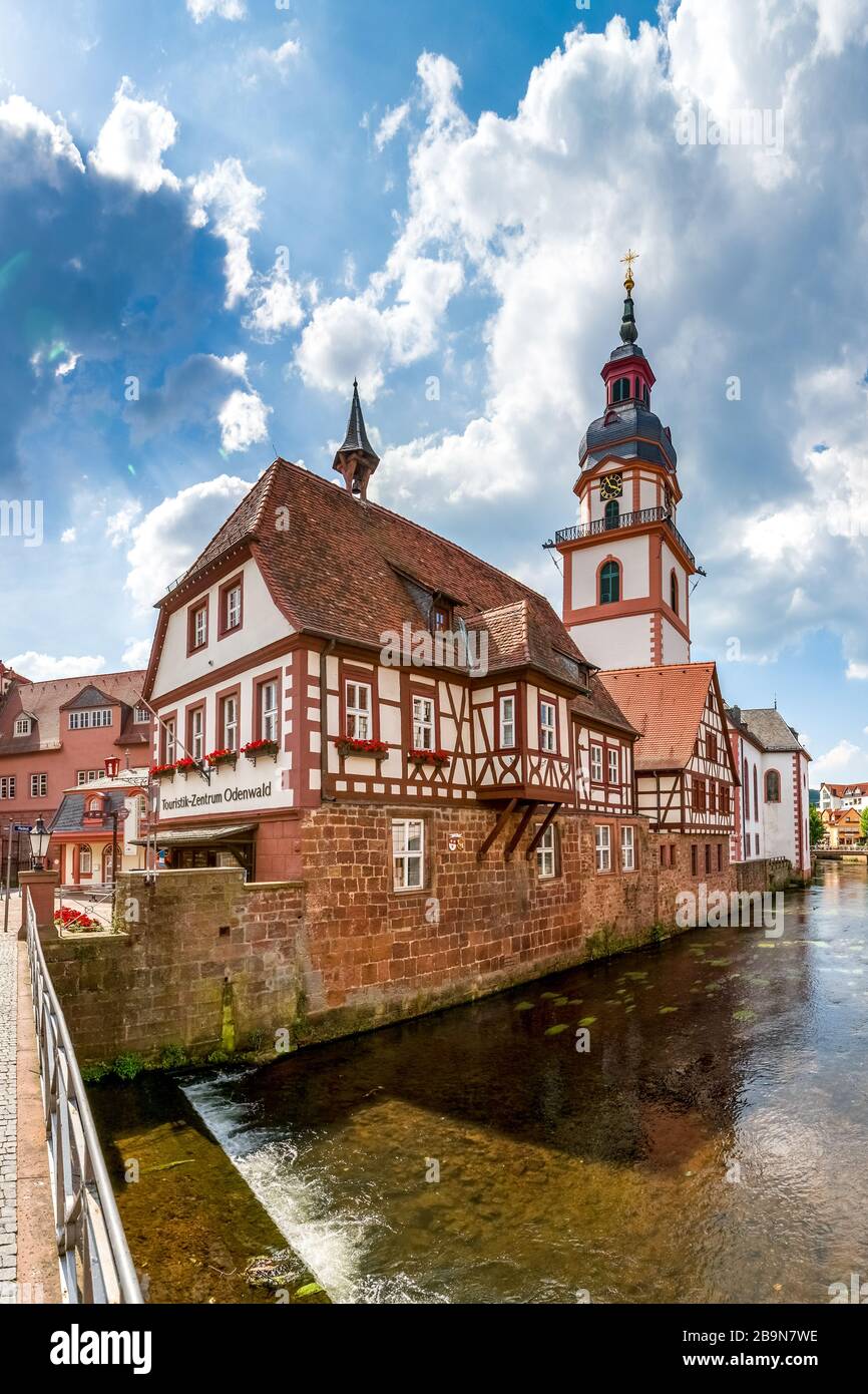 Church in Erbach, Germany Stock Photo - Alamy