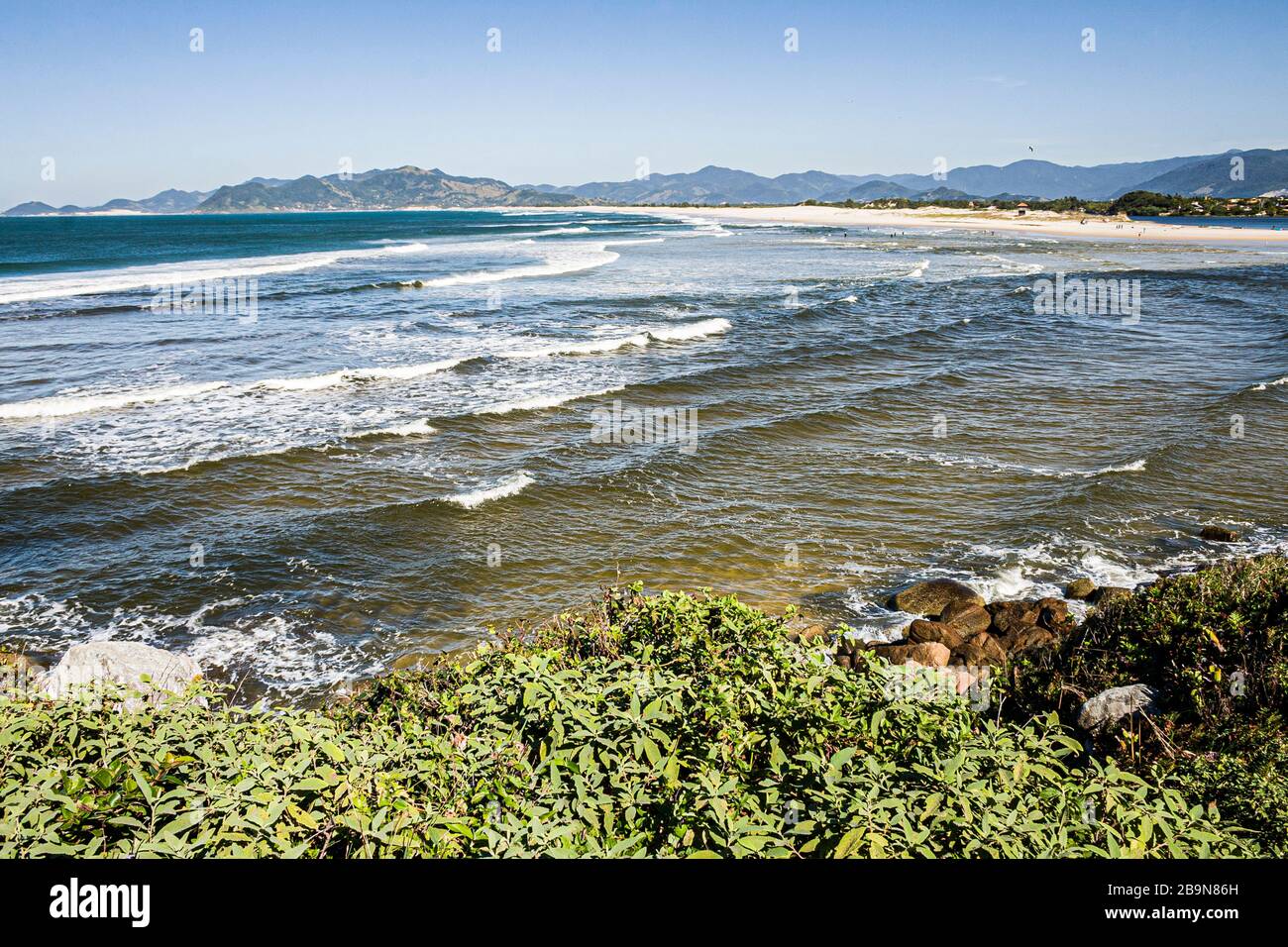 Guarda do Embau Beach. Palhoca, Santa Catarina, Brazil Stock Photo - Alamy