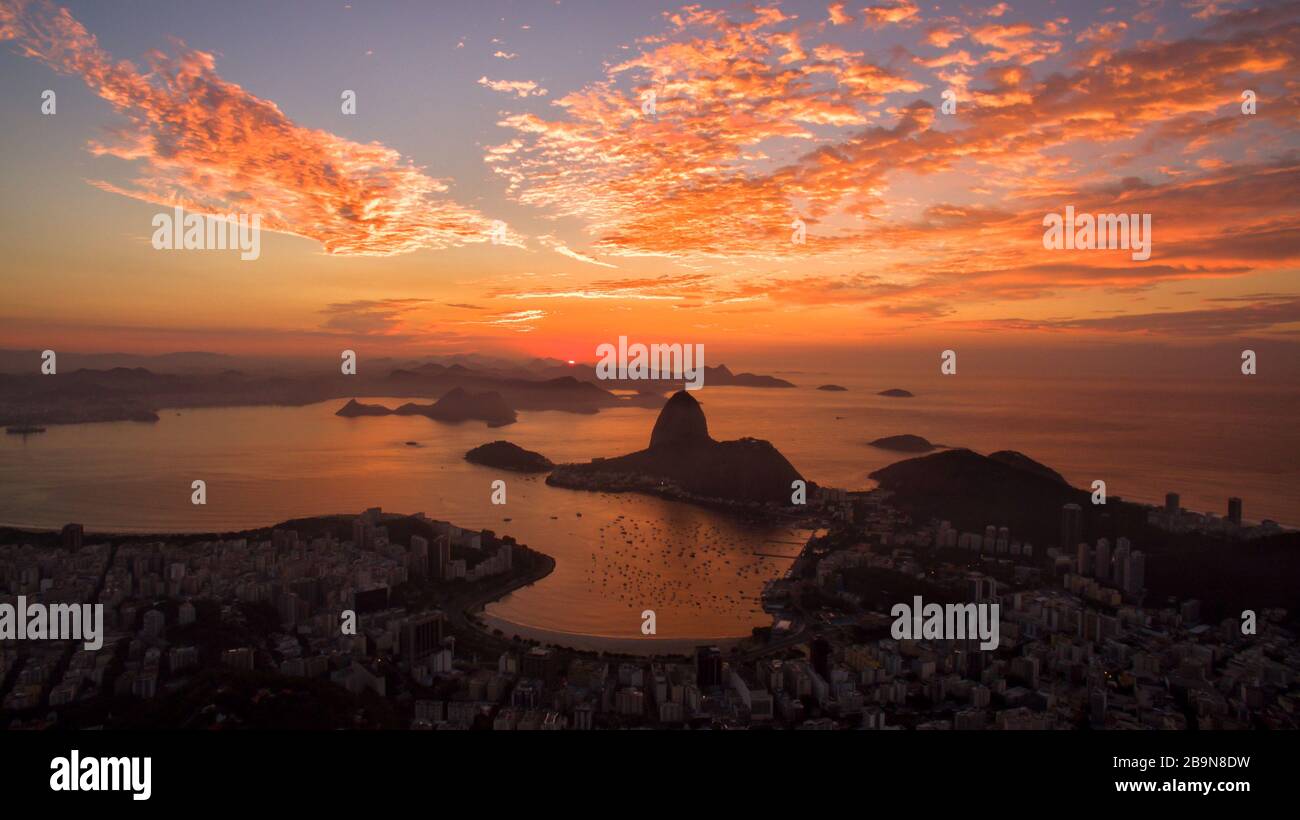 Rio de Janeiro - Brazil - Sunrise Stock Photo - Alamy