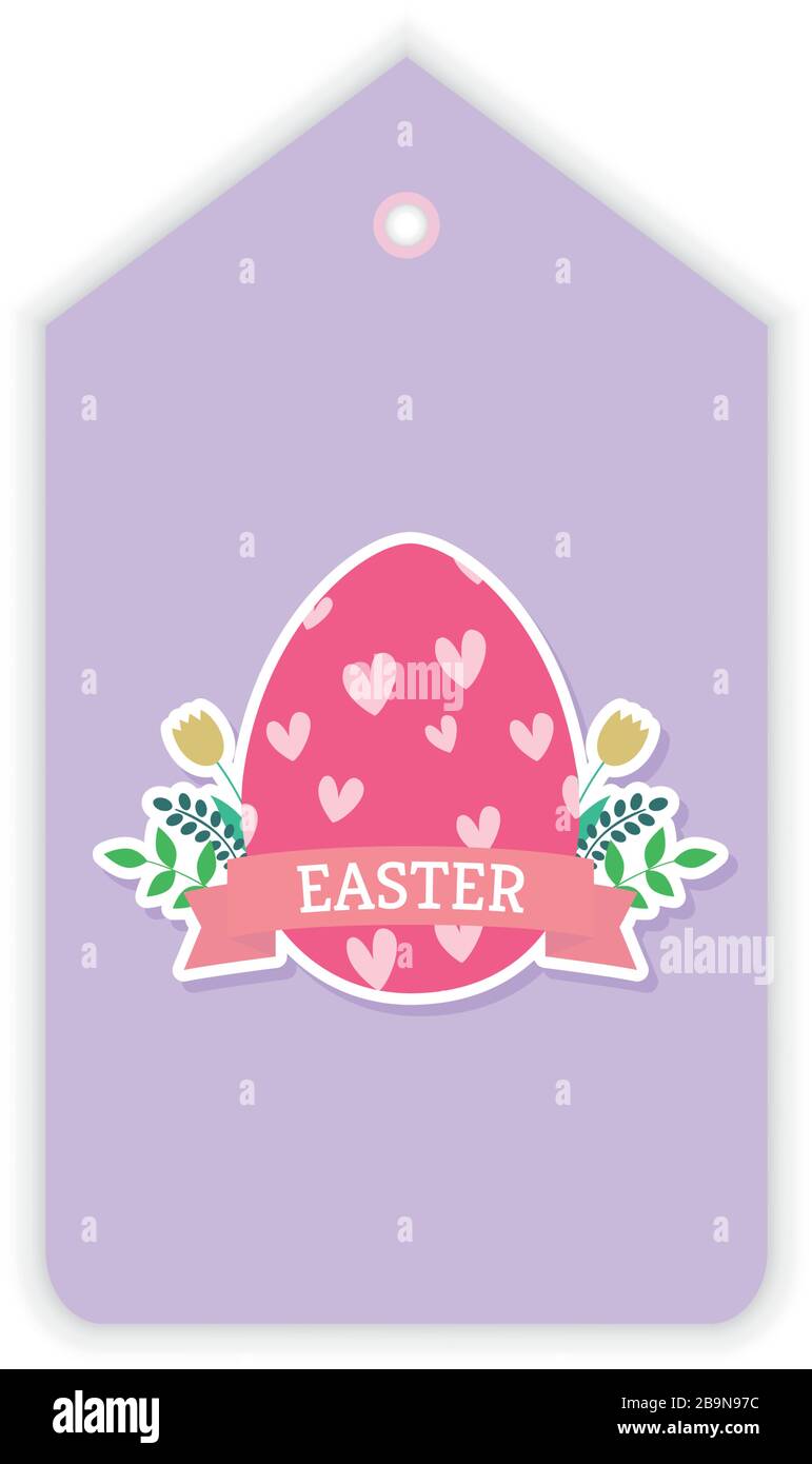 Easter day label Stock Vector Image & Art - Alamy