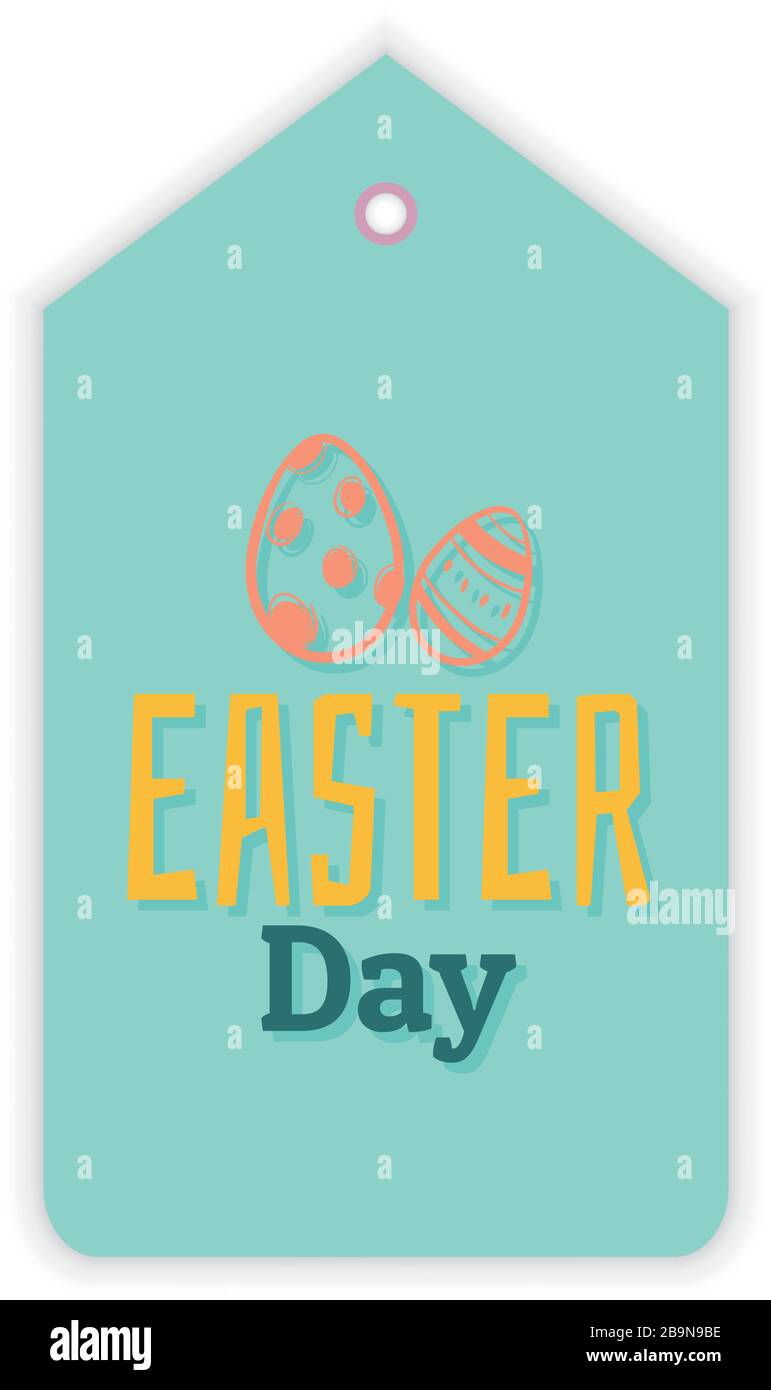 Easter day label Stock Vector Image & Art - Alamy