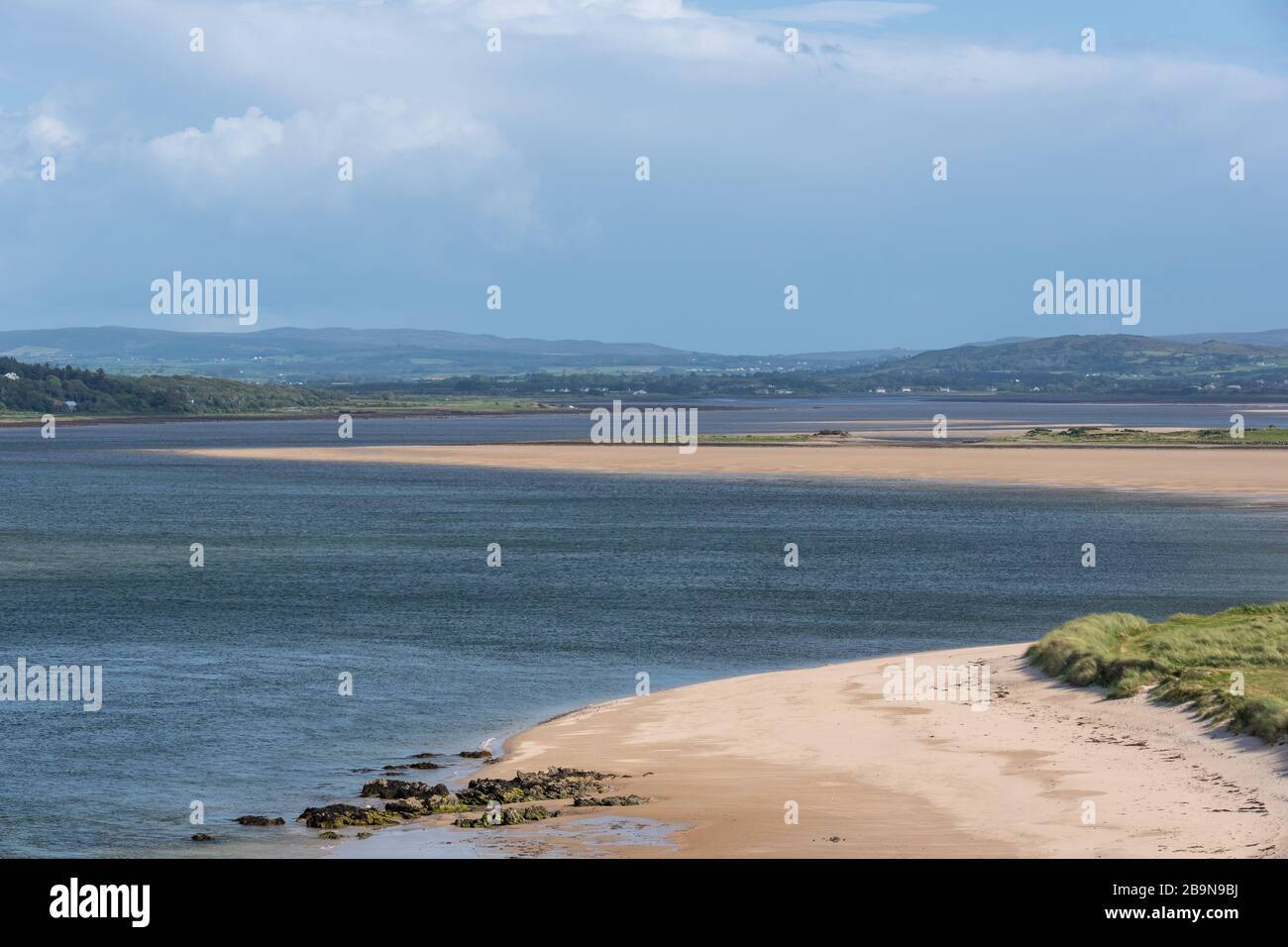 Carndonagh from Doagh Island Stock Photo - Alamy