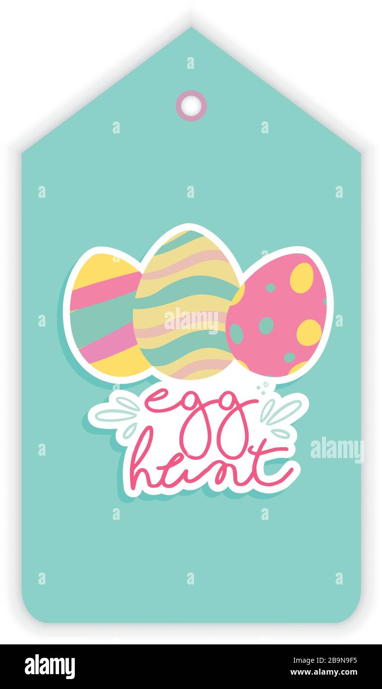 Easter day label Stock Vector Image & Art - Alamy