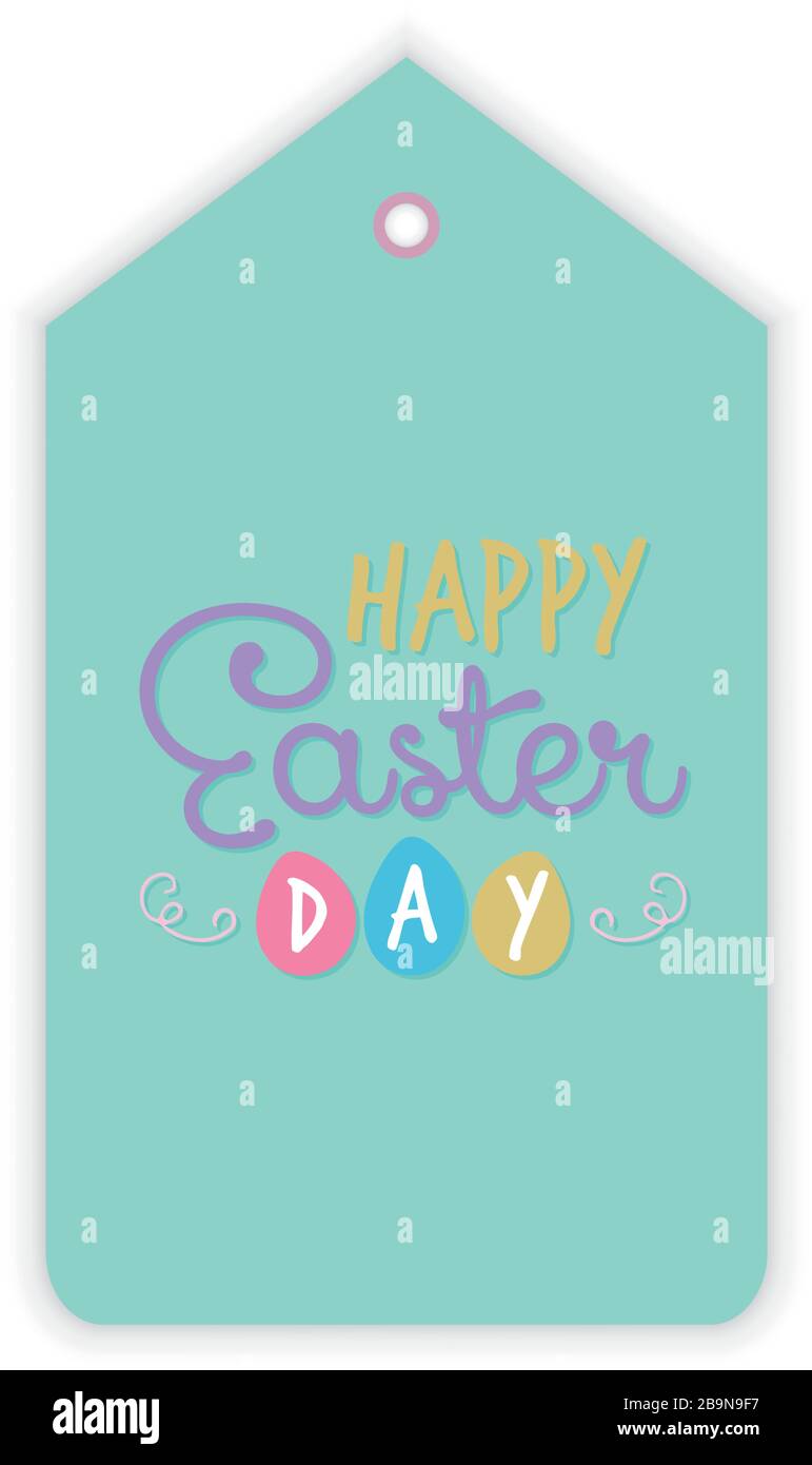 Easter day label Stock Vector Image & Art - Alamy