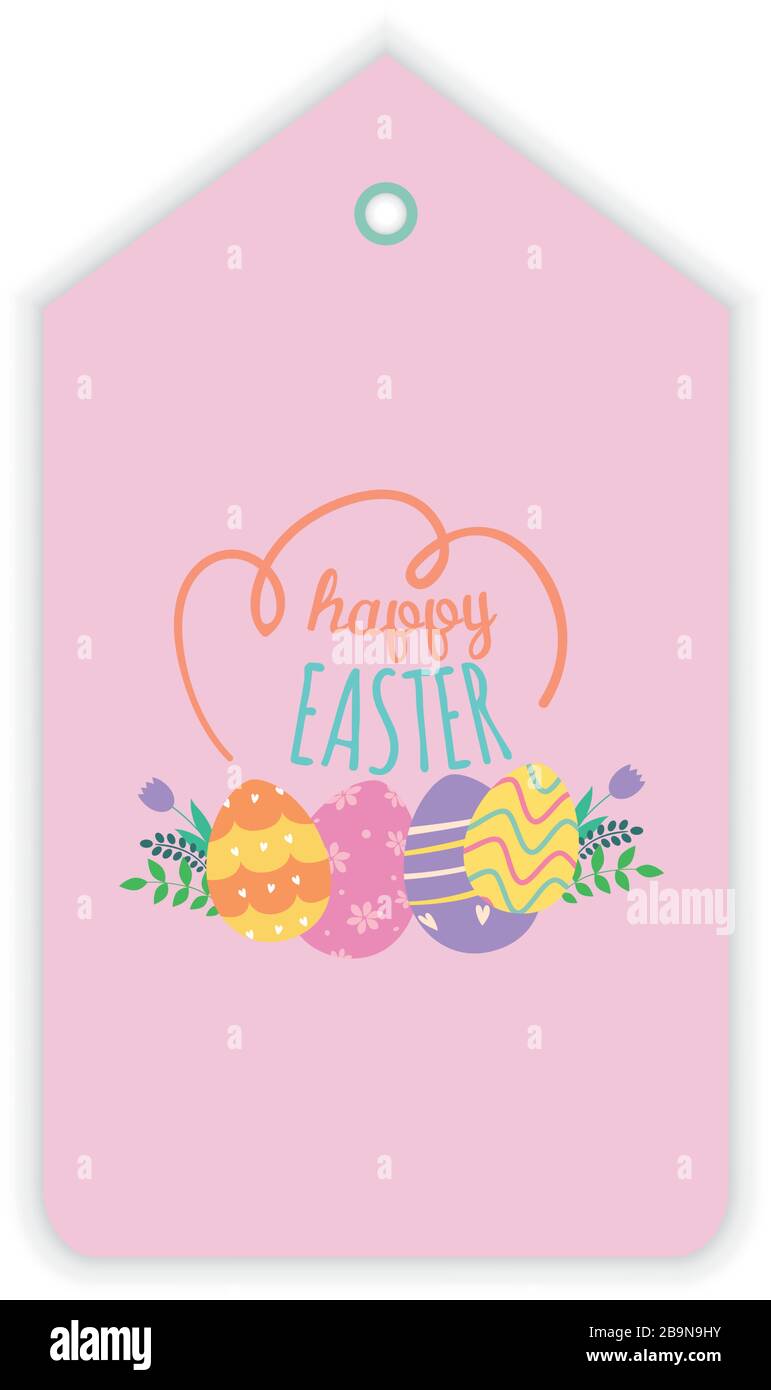 Easter day label Stock Vector Image & Art - Alamy