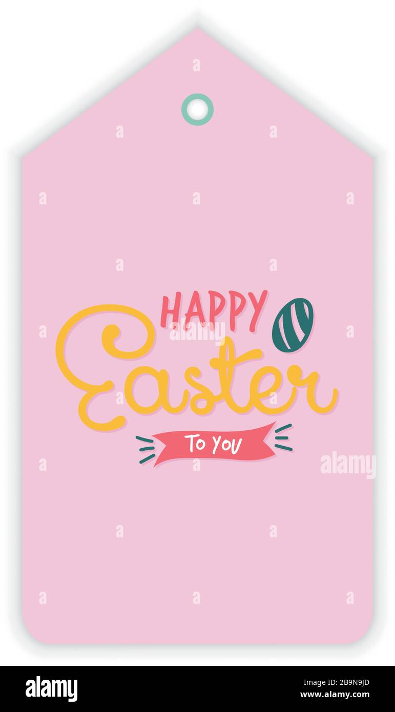 Easter day label Stock Vector Image & Art - Alamy