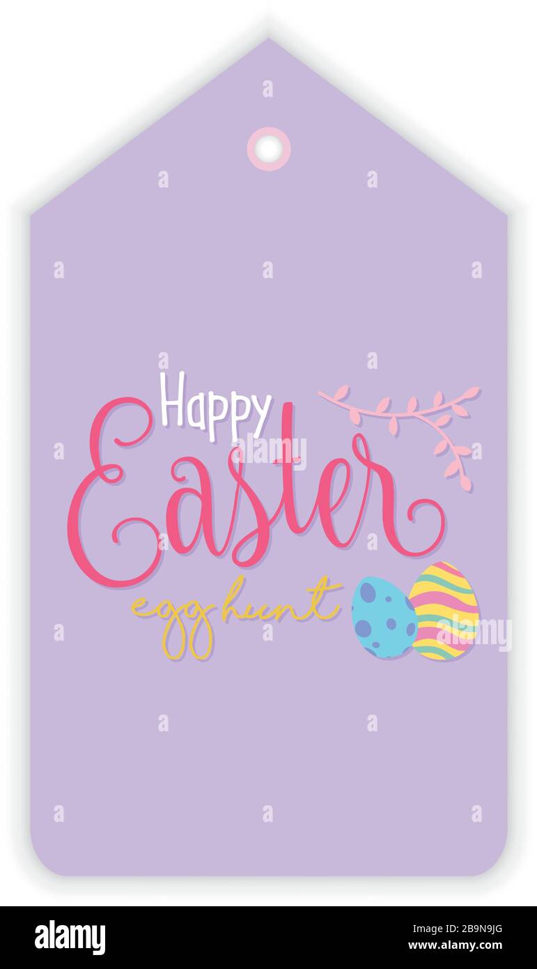 Easter day label Stock Vector Image & Art - Alamy