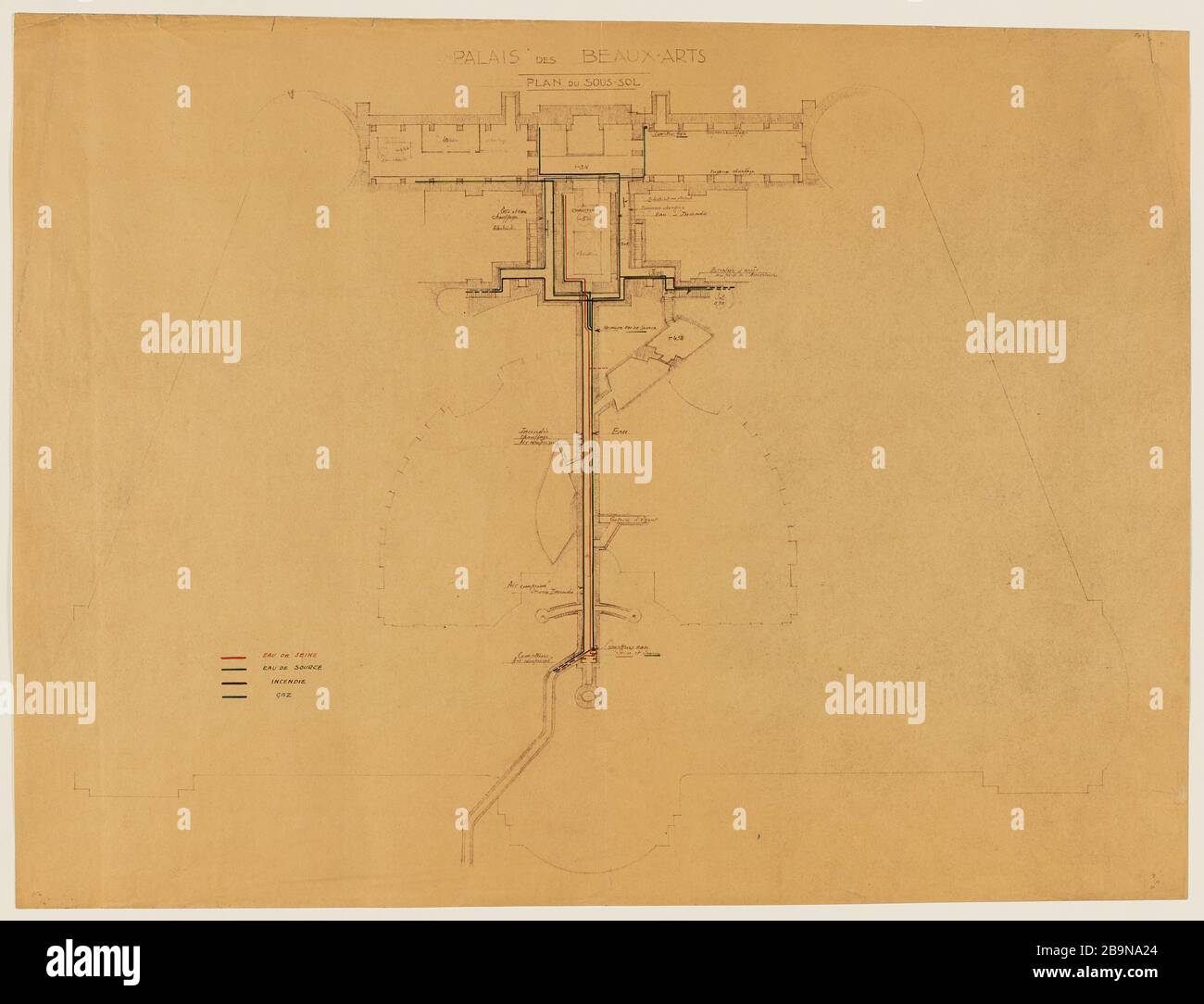 Spatial plan map drawing hi-res stock photography and images - Alamy