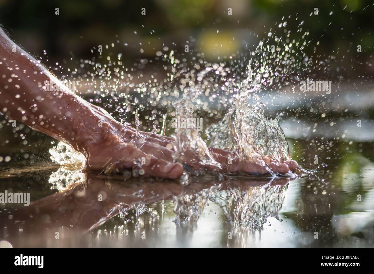 Beat the water surface hi-res stock photography and images - Alamy