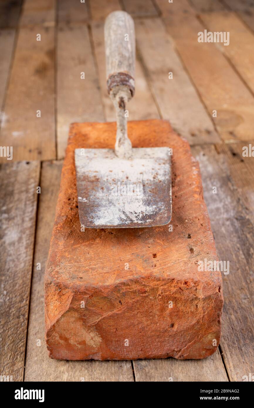 Masonry Trowel High Resolution Stock Photography and Images - Alamy