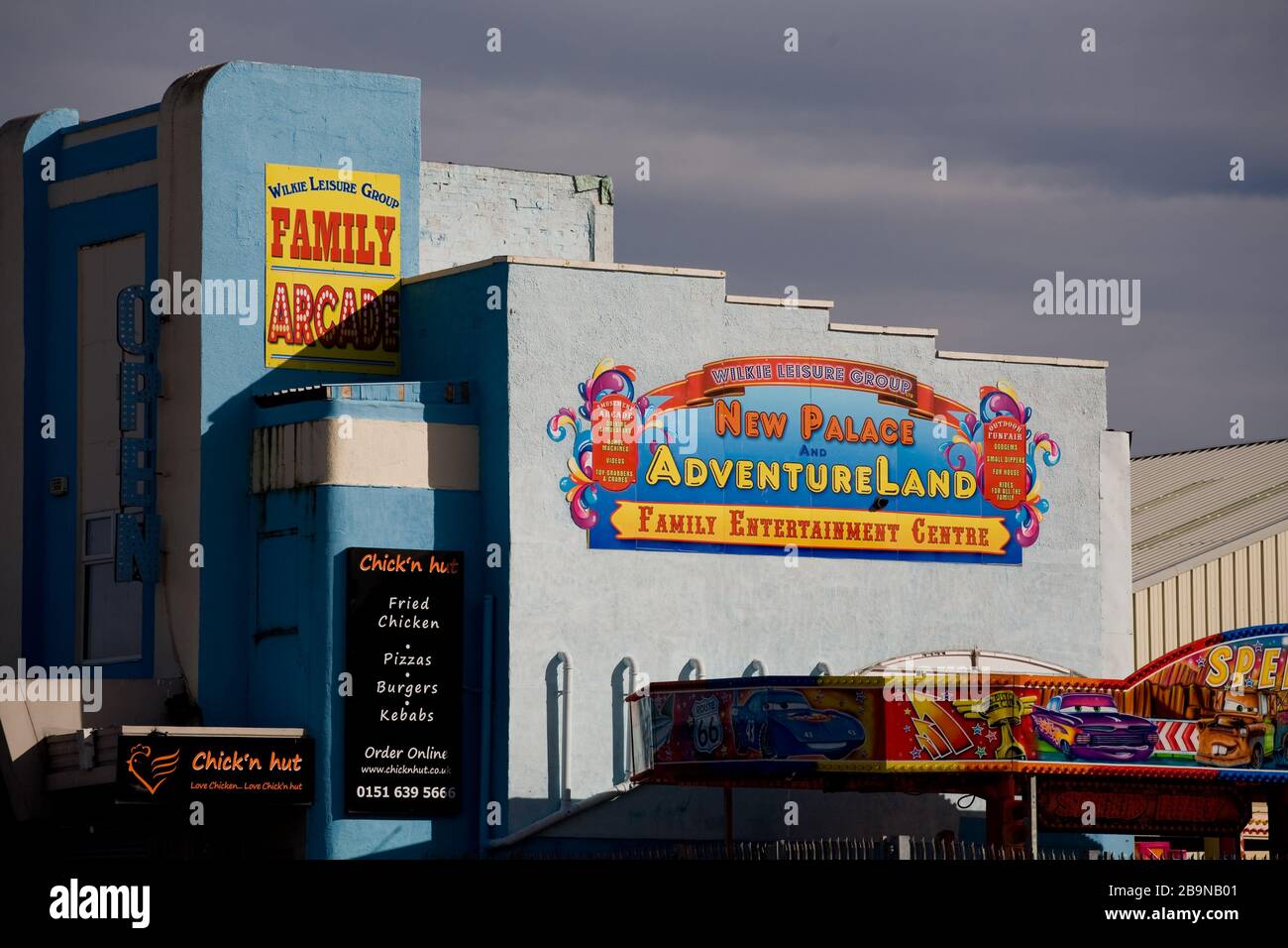 New brighton fun fair hi-res stock photography and images - Alamy