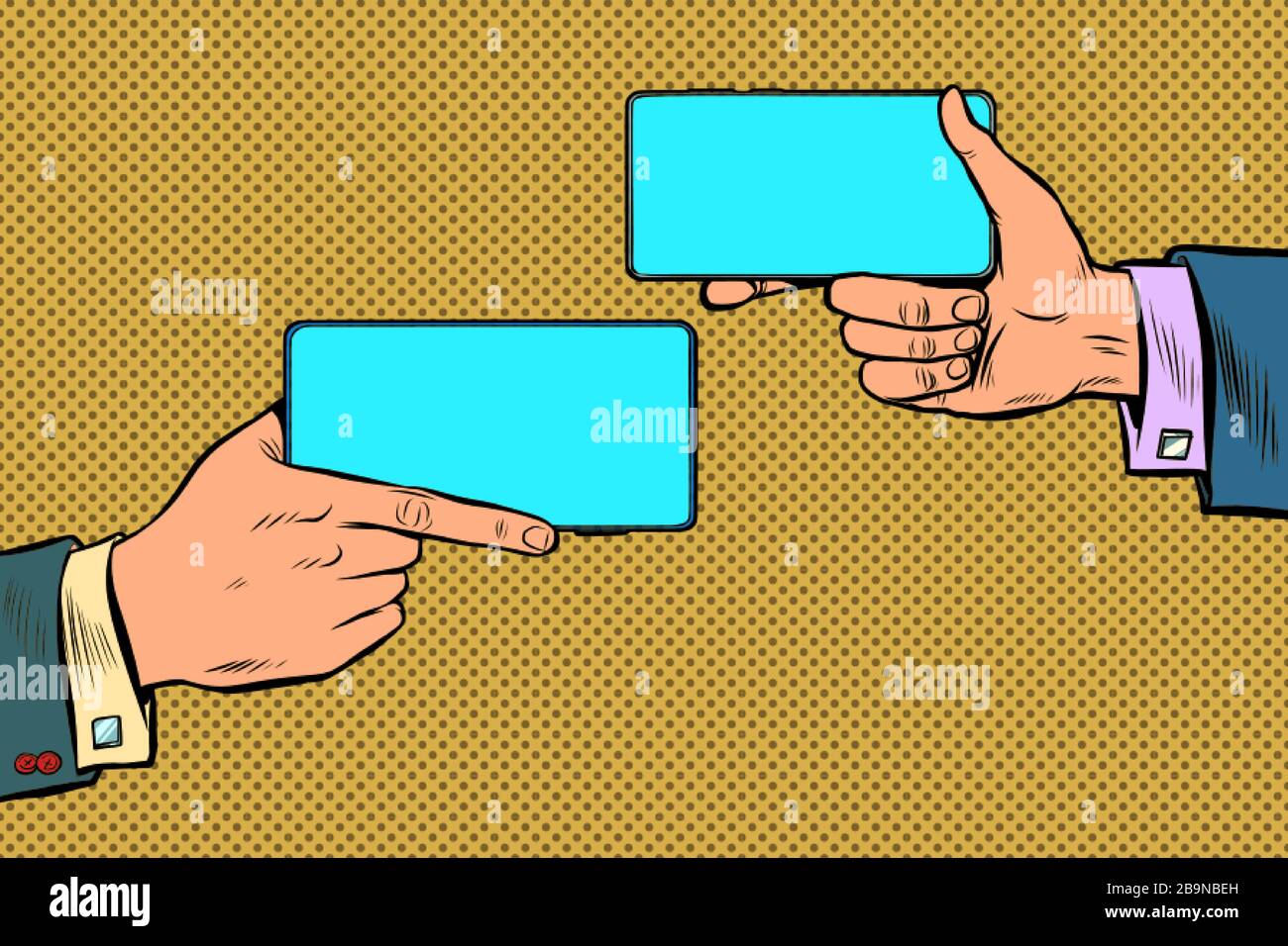 Negotiations table Stock Vector Images - Alamy