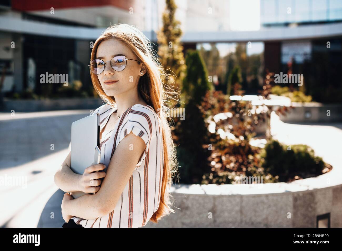 Ginger person freckles hi-res stock photography and images - Alamy