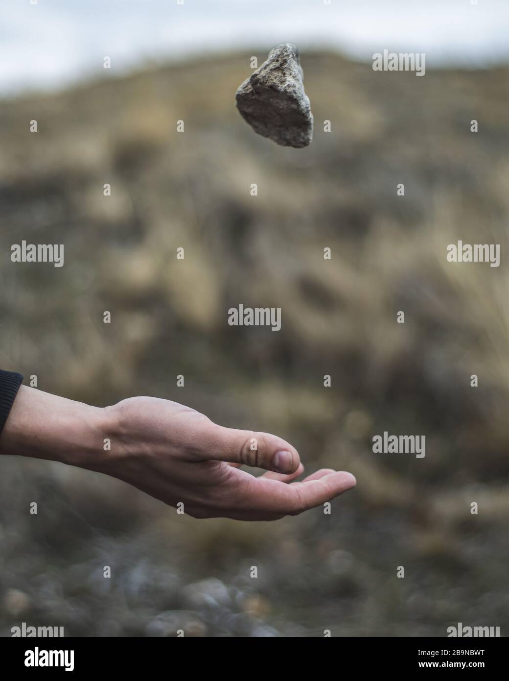 Throwing stone hi-res stock photography and images - Alamy