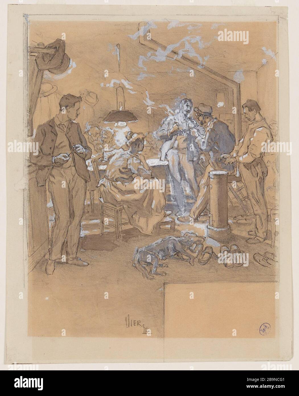 Artist friend drawing hi-res stock photography and images - Alamy