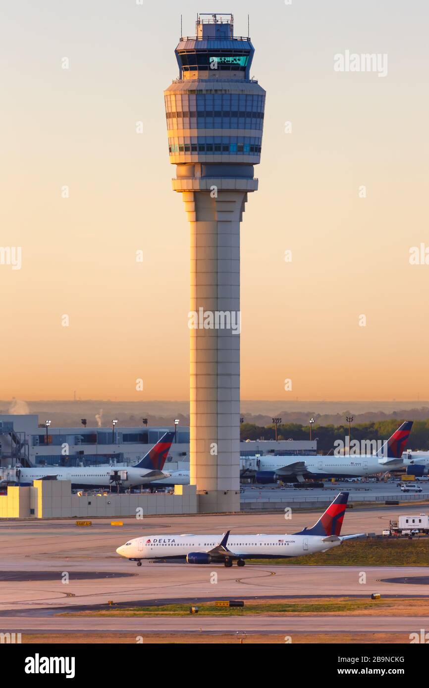 Atlanta, Georgia – April 3, 2019: Delta Air Lines Boeing 737-900ER ...