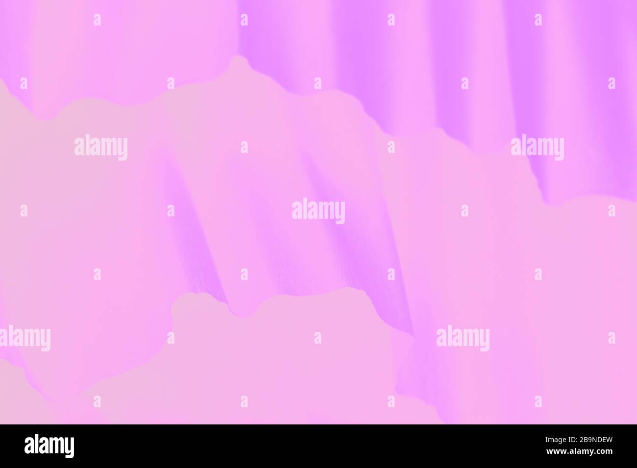 Pale pink violet gradient background with paper waves Stock Photo - Alamy