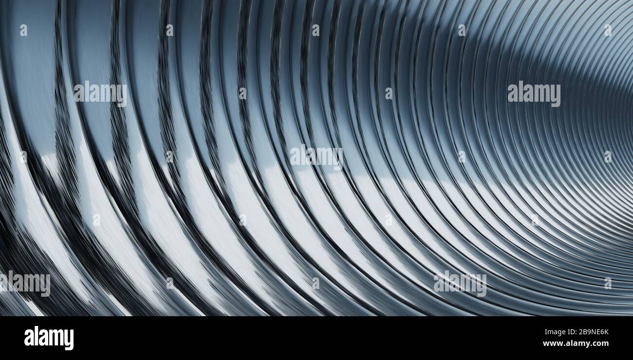 Pattern consisting of silver metallic arches. repetitive round shapes ...