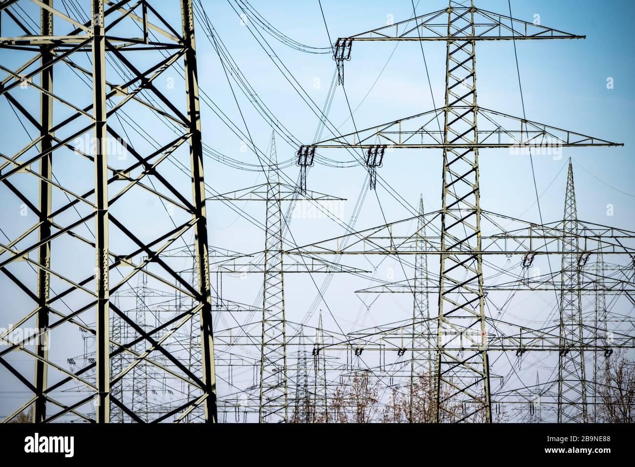 110 kv high voltage electricity line hi-res stock photography and ...