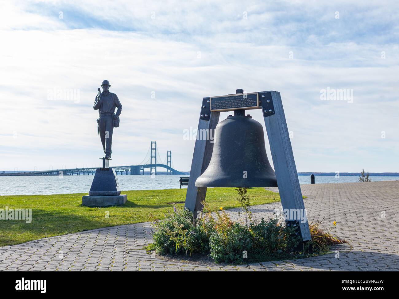 Mackinac bridge memorial hi-res stock photography and images - Alamy