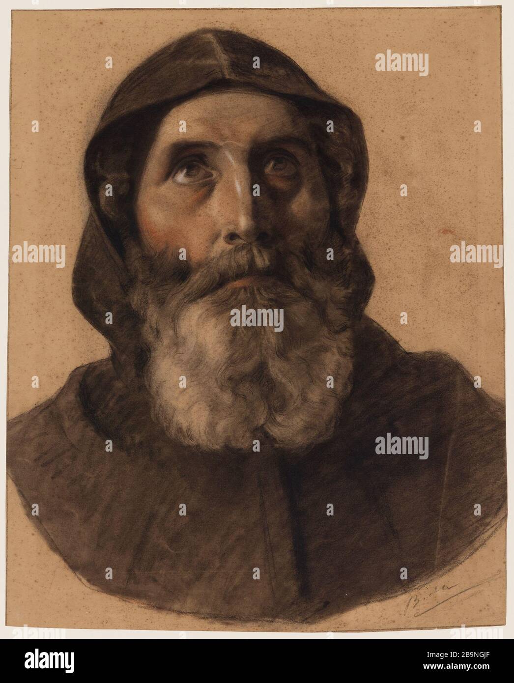 Bearded monk hi-res stock photography and images - Alamy