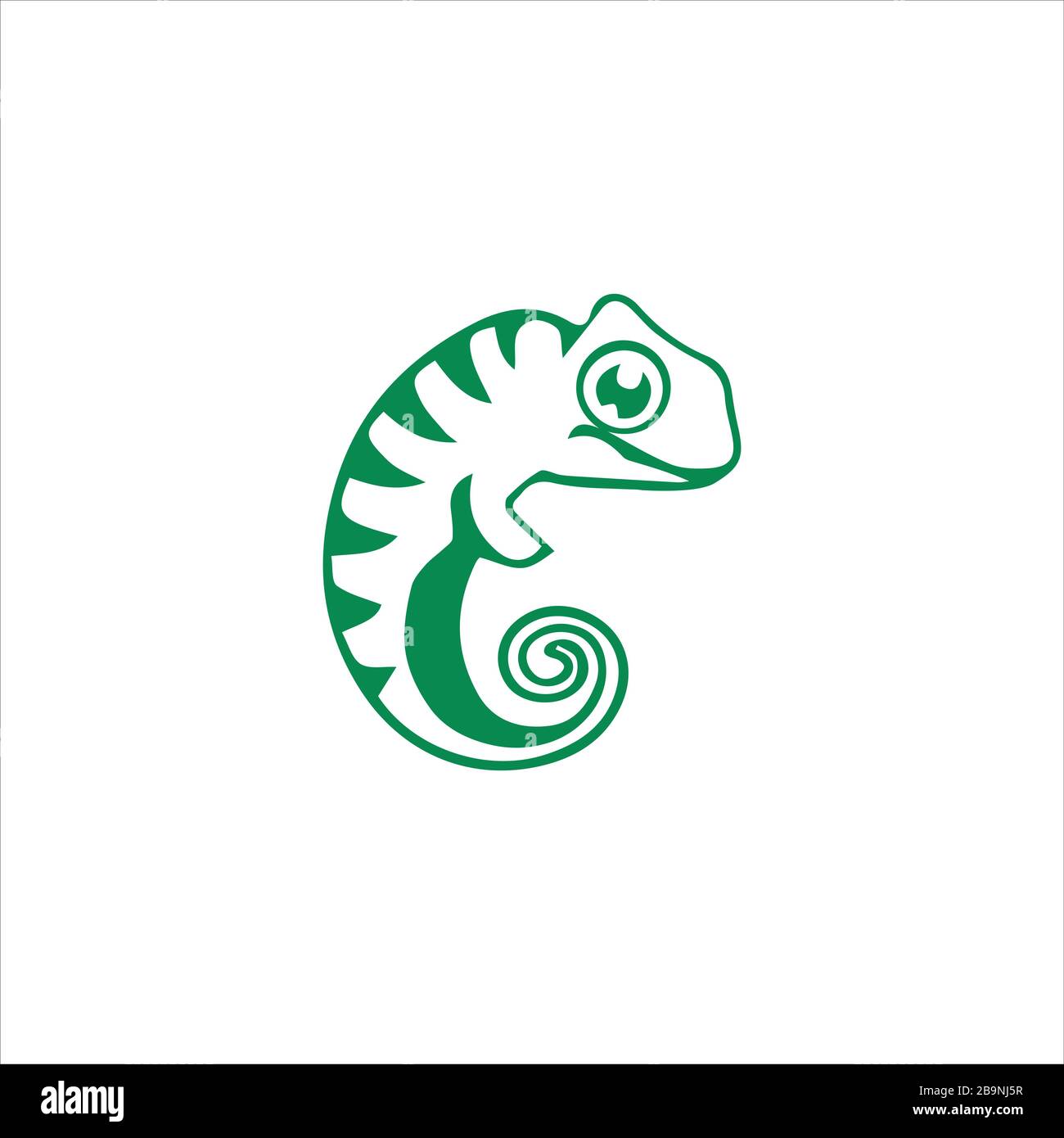 Gecko Lizard Logo Vector Design Template Stock Vector Image & Art - Alamy