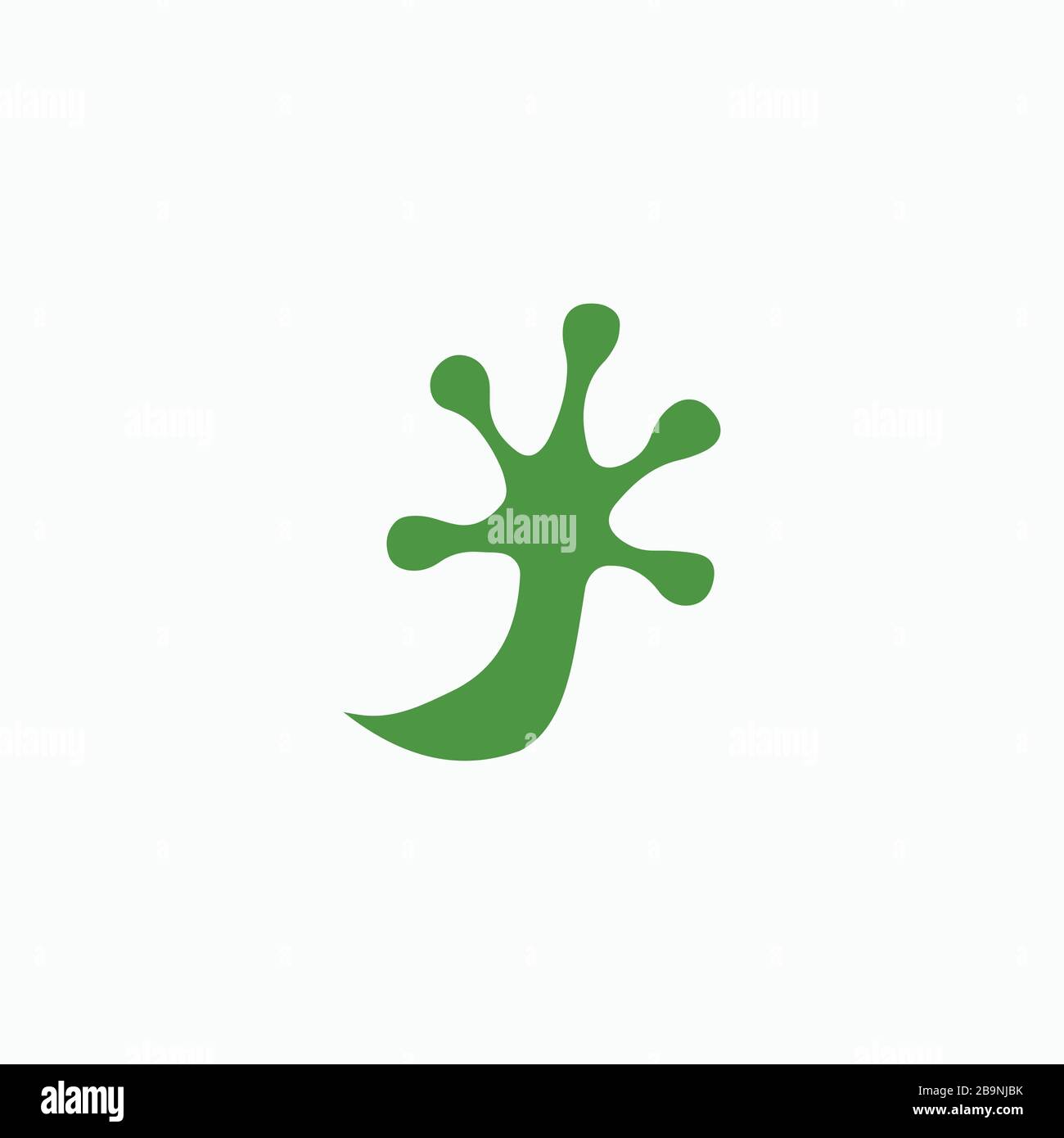 Gecko Lizard Logo Vector Design Template Stock Vector Image & Art - Alamy
