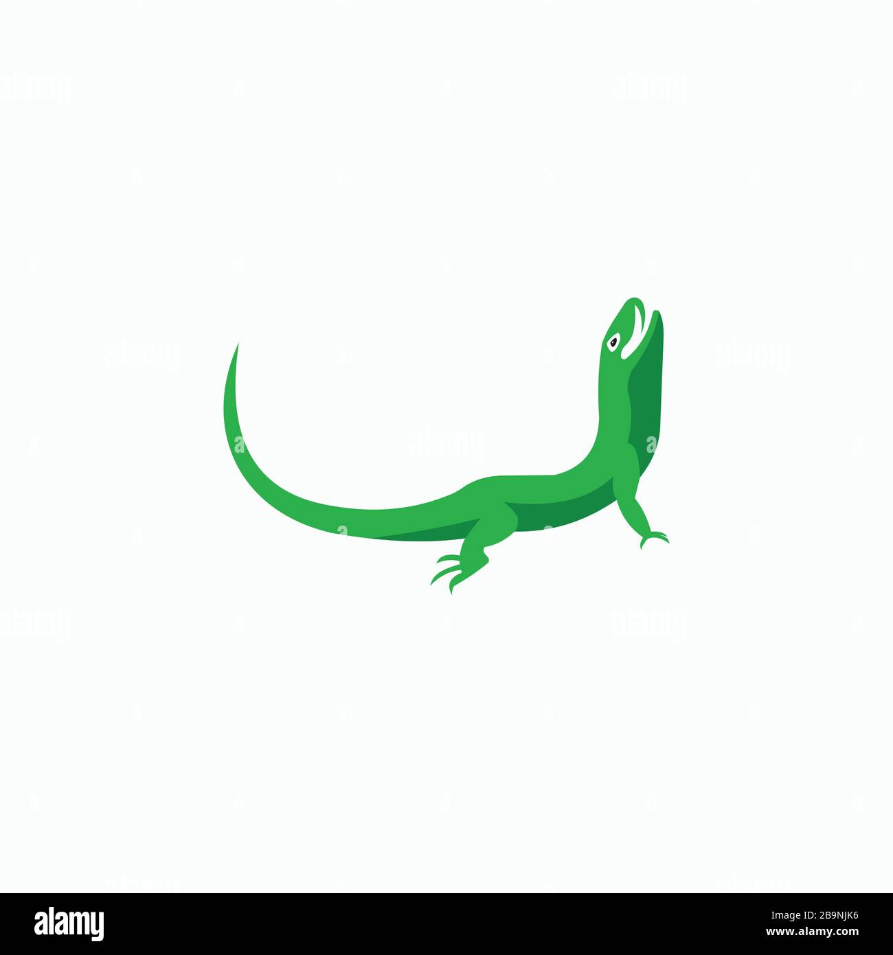 Gecko logos hi-res stock photography and images - Alamy