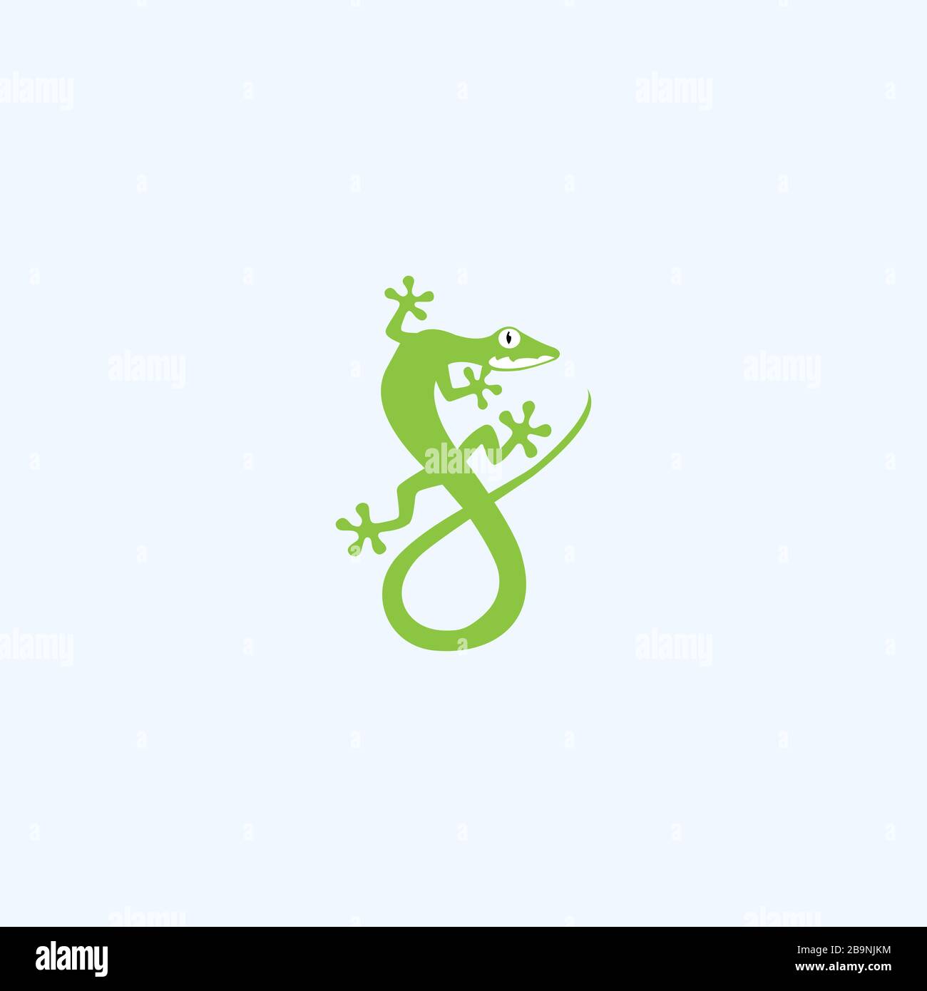 Gecko Lizard Logo Vector Design Template Stock Vector Image & Art - Alamy